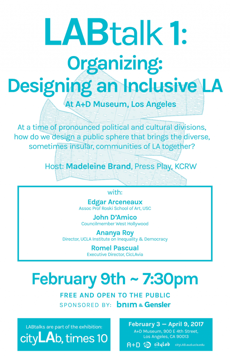 LABtalk 1: Organizing: Designing an Inclusive LA | Challenge Inequality