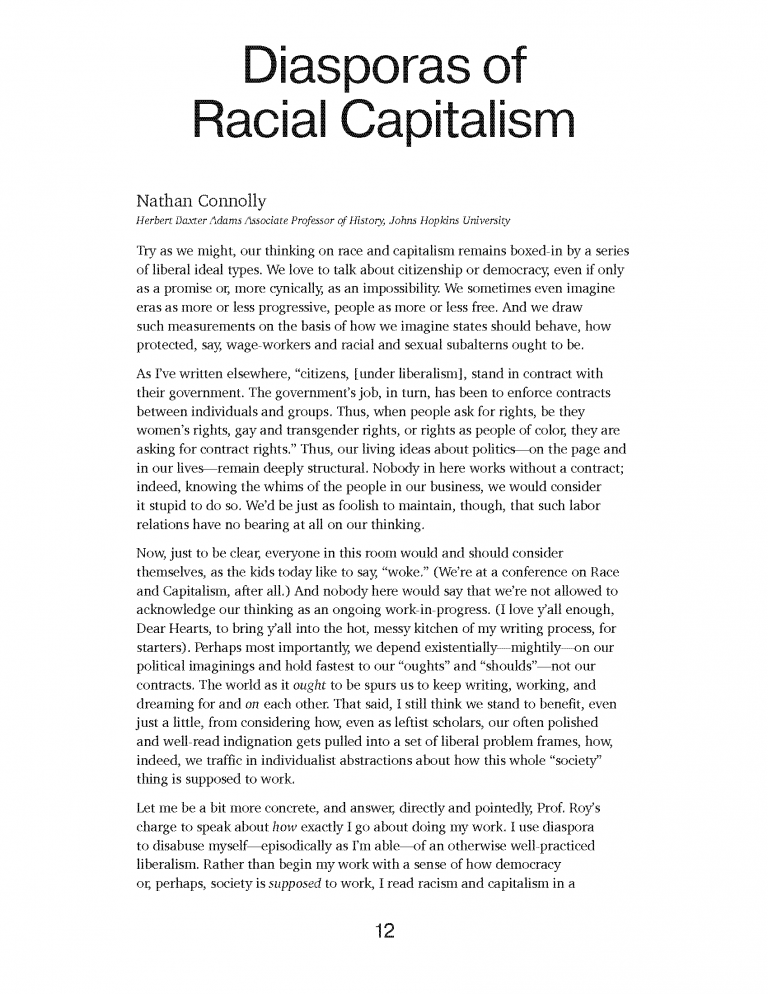 RACE & CAPITALISM | Challenge Inequality